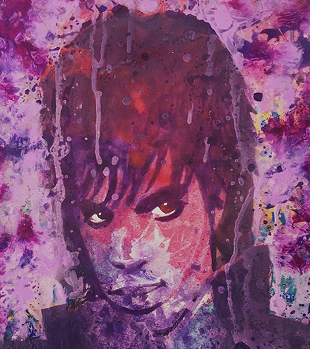 Aspiring Rocker Paints Portraits Using His Own Blood To Help Fund His ...