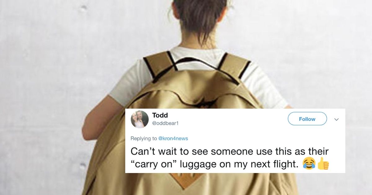 Apparently Human-Sized Backpacks Are All The Rage In Japan - Comic Sands