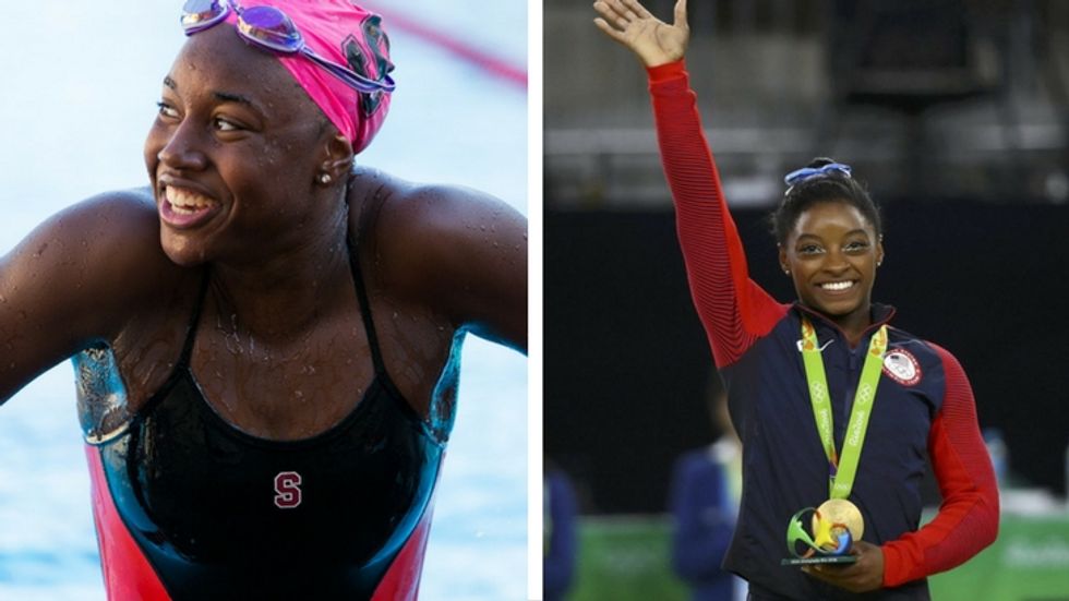 Meet America's Golden Champions: Simone and Simone - Comic Sands