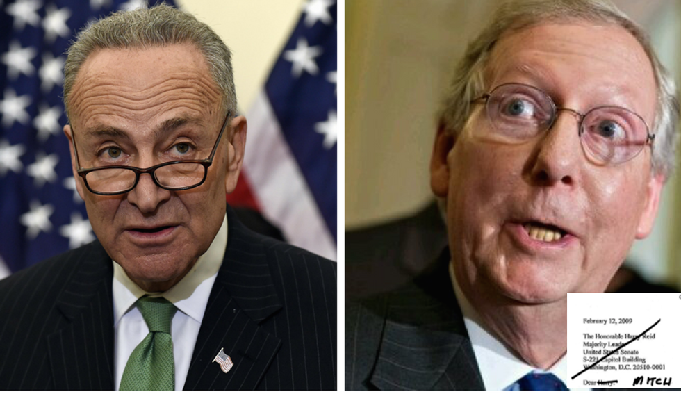 Chuck Schumer Just Schooled Mitch McConnell Over Trump's Nominations ...