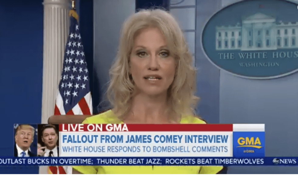 Kellyanne Conway Claims She Was Joking When She Said James Comey 'Swung ...