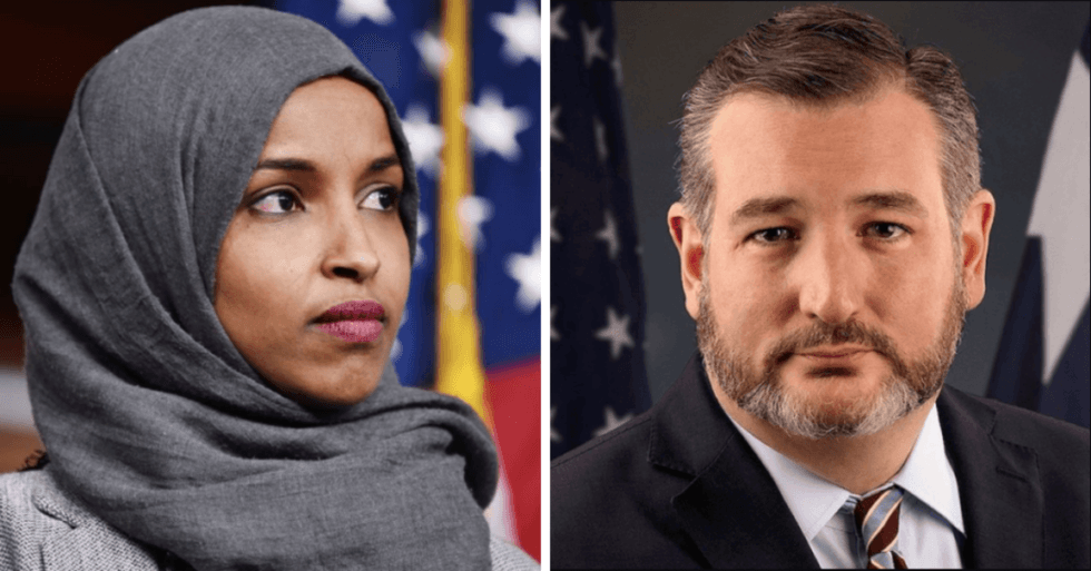 READ: Ilhan Omar Tweets to Ted Cruz: 'A White Nationalist Literally ...