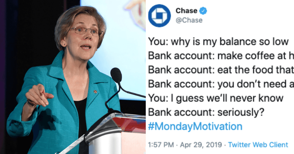READ: Senator Elizabeth Warren Tweets '@Chase: Why Aren’t Customers ...
