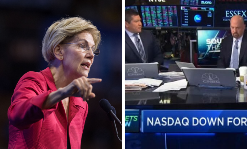 WATCH: CNBC Panel Discusses Warren's Strong Stance Against Big Banks ...