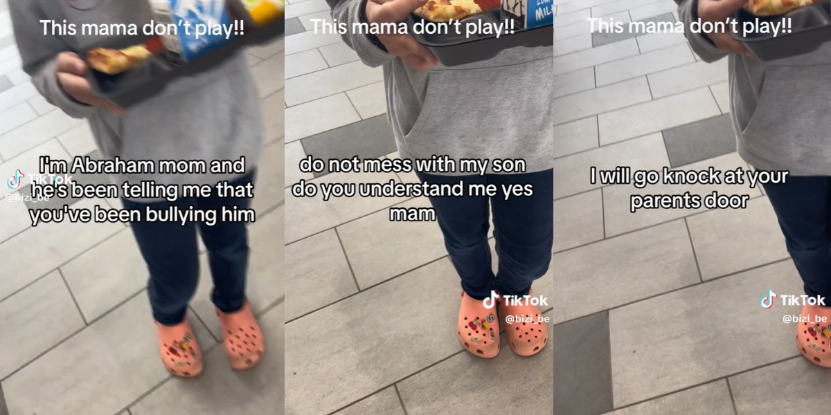 Mom Sparks Debate After Confronting Sons Bully At School Video Comic Sands
