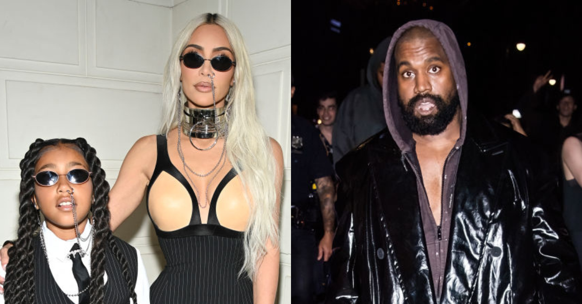 Kim Turns Daughter North West Into Ye With Makeup For TikTok: VIDEO ... Kim Turns Daughter North West Into Ye With Makeup For TikTok: VIDEO ...